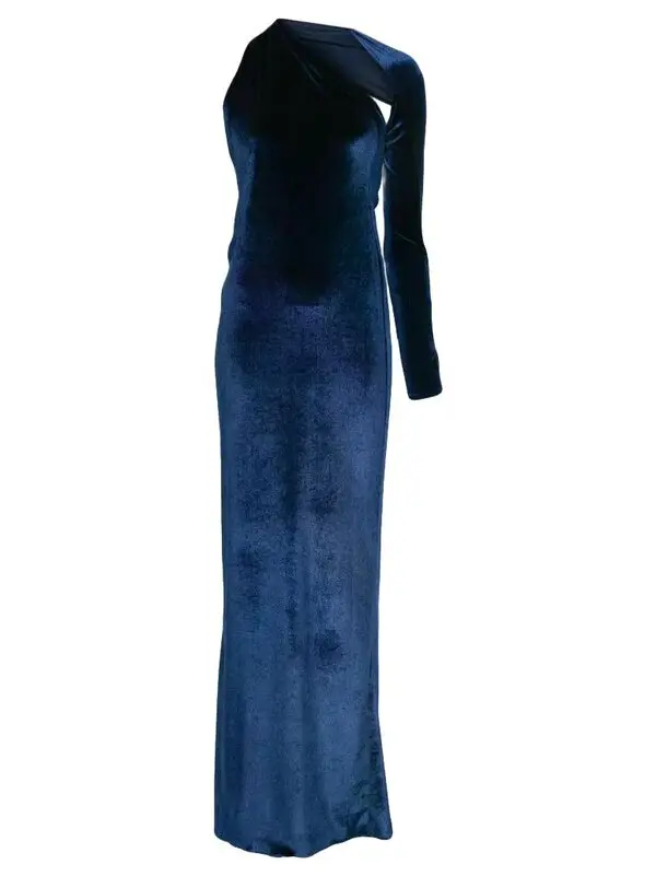 ATU BODY COUTURE One-shoulder Maxi Dress - Blue