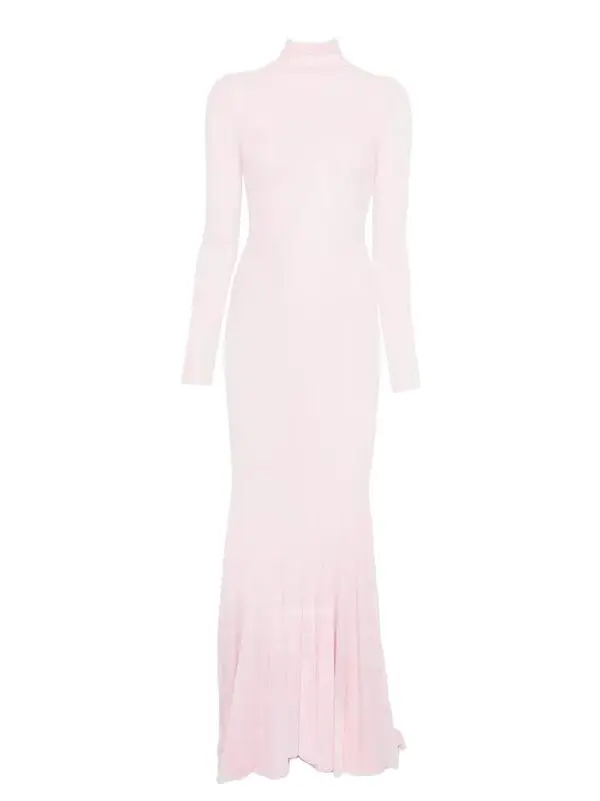 ATU BODY COUTURE Long-sleeved Mermaid Maxi Dress - Pink