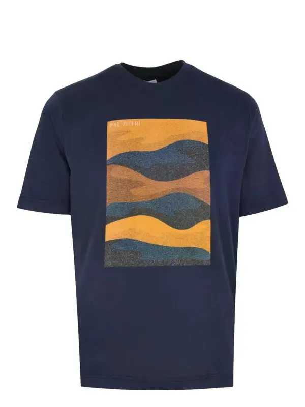 Pal Zileri Graphic T-shirt - Blue