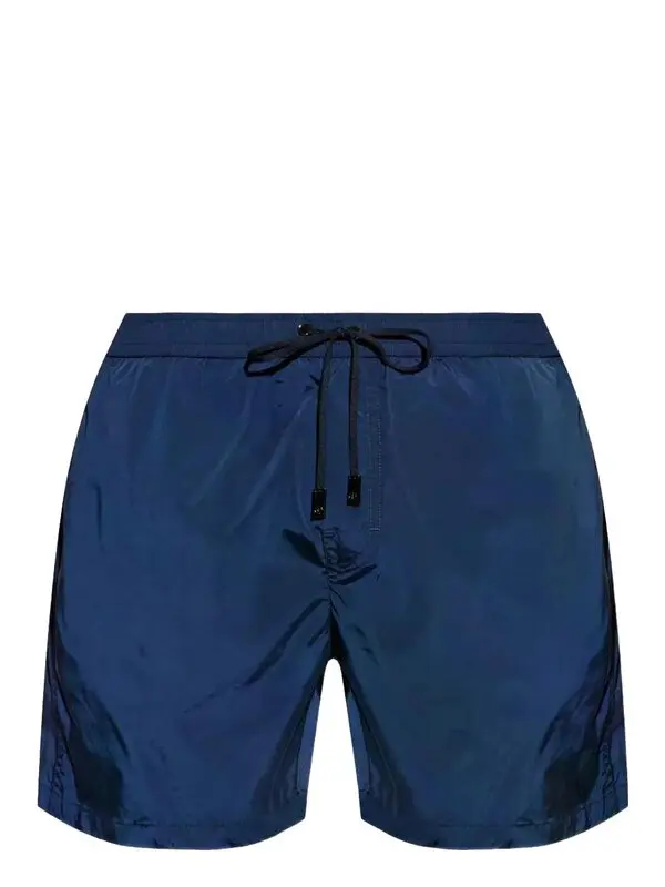 Giorgio Armani Drawstring Swim Shorts - Blue