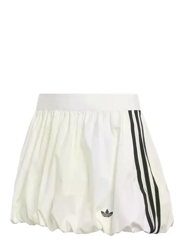 Adidas Stripe Balloon Skirt - White