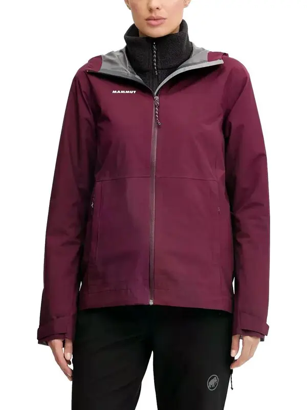 MAMMUT Linard Light Hs Zip-up Hooded Jacket - Red