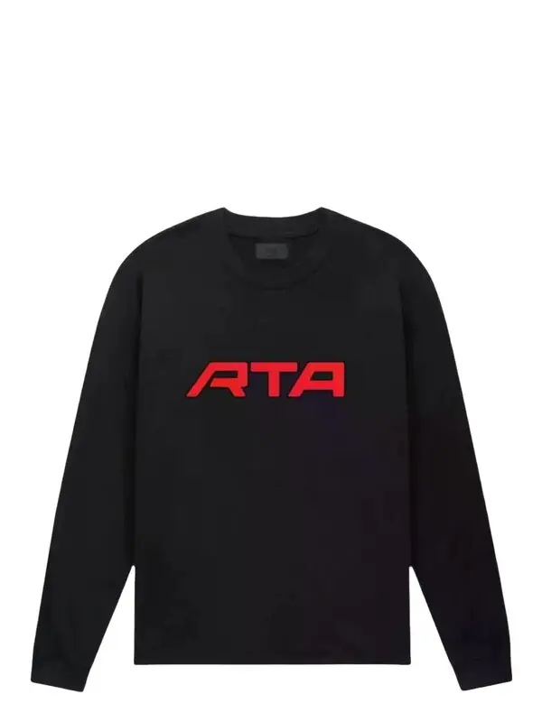RtA Lawrence Logo Long-sleeve T-shirt - Black