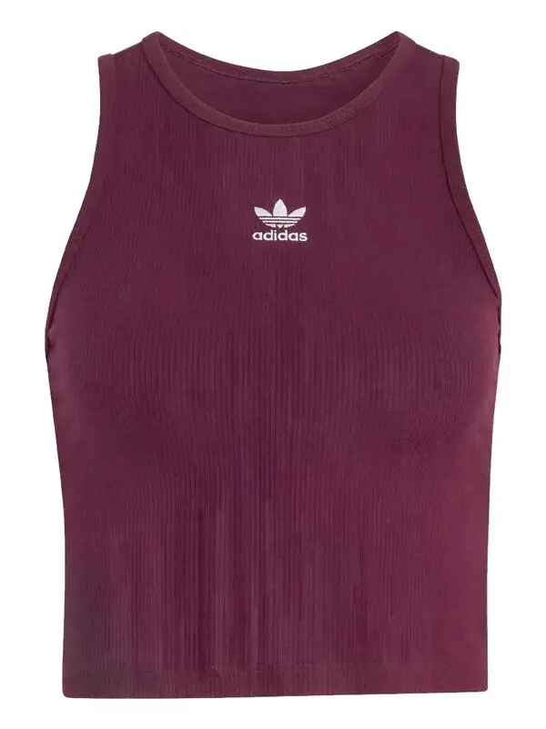 Adidas Originals Ribbed Tank Top - Purple