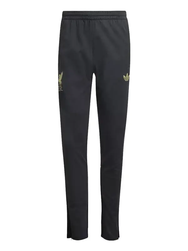 Adidas Liverpool Fc Logo Track Pants - Grey