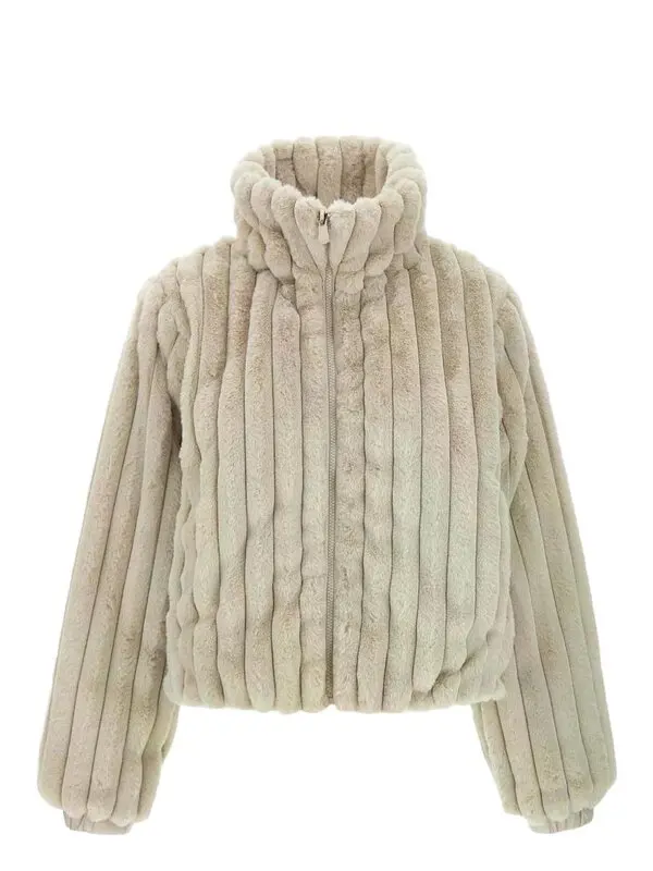 SAVE THE DUCK Padded Reversible Jacket - Neutrals