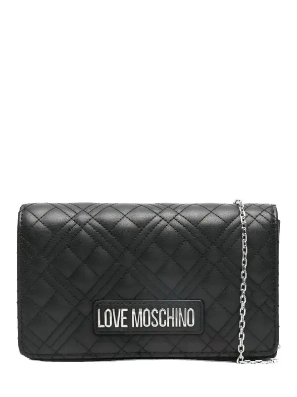 Moschino Chain-strap Shoulder Bag - Black
