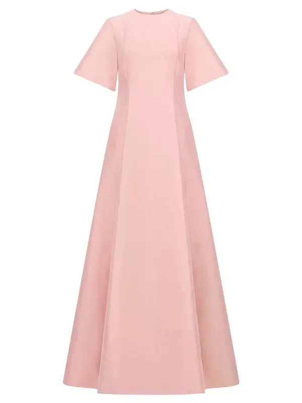 Bernadette Madeline Flared Maxi Dress - Pink