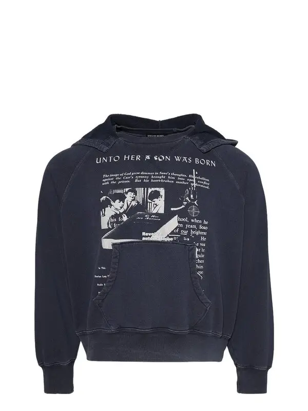 Enfants Riches Déprimés Soso Raglan Afterhood - Navy