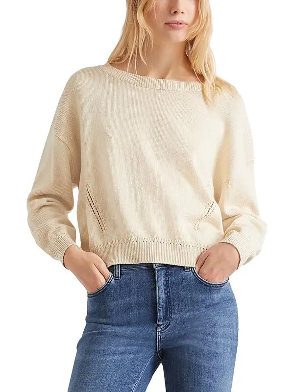 Marella Pullover Top - Wool White