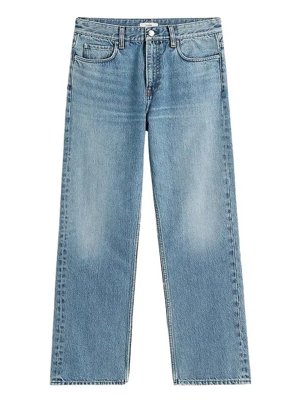 TOTEME Low Rise Straight Jeans - True Vintage
