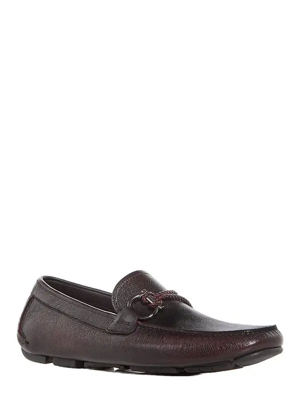FERRAGAMO Gancini Loafers - Cordovan