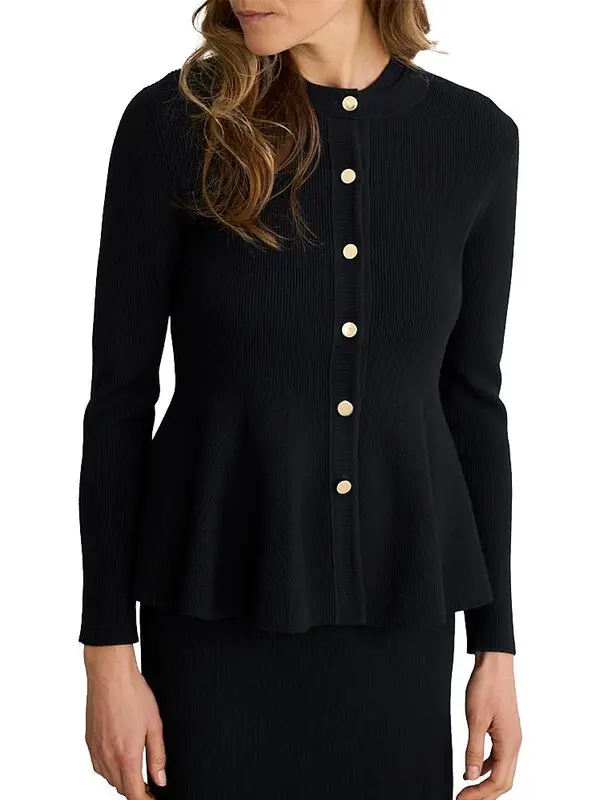 HOBBS LONDON Bridget Knitted Jacket - Black
