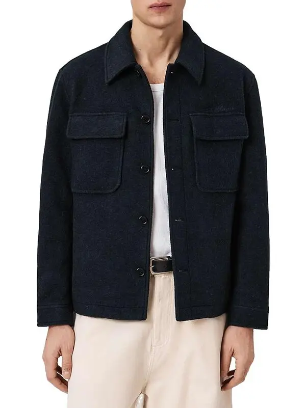 ALLSAINTS Cayson Jacket - Agate Blue