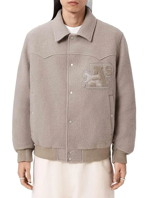 ALLSAINTS Royce Jacket - Mousy Brown