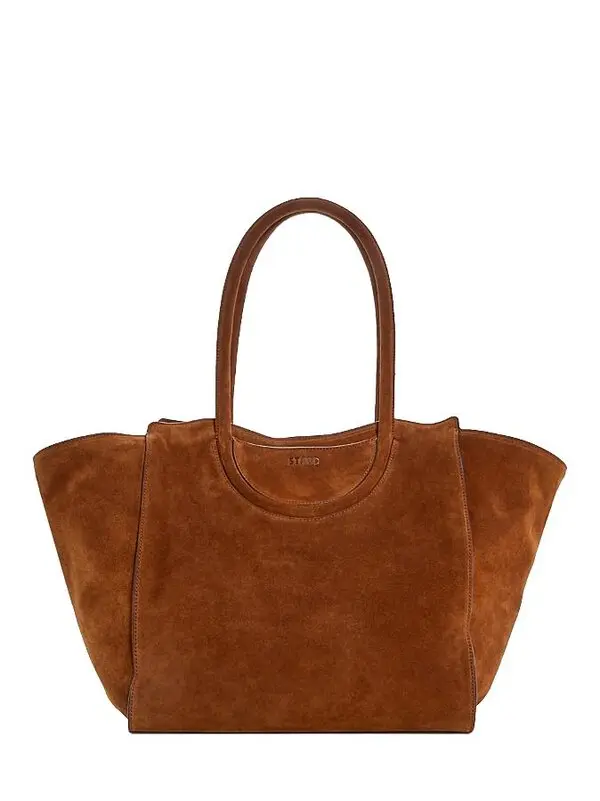 Staud Maude Suede Tote - Tabacco