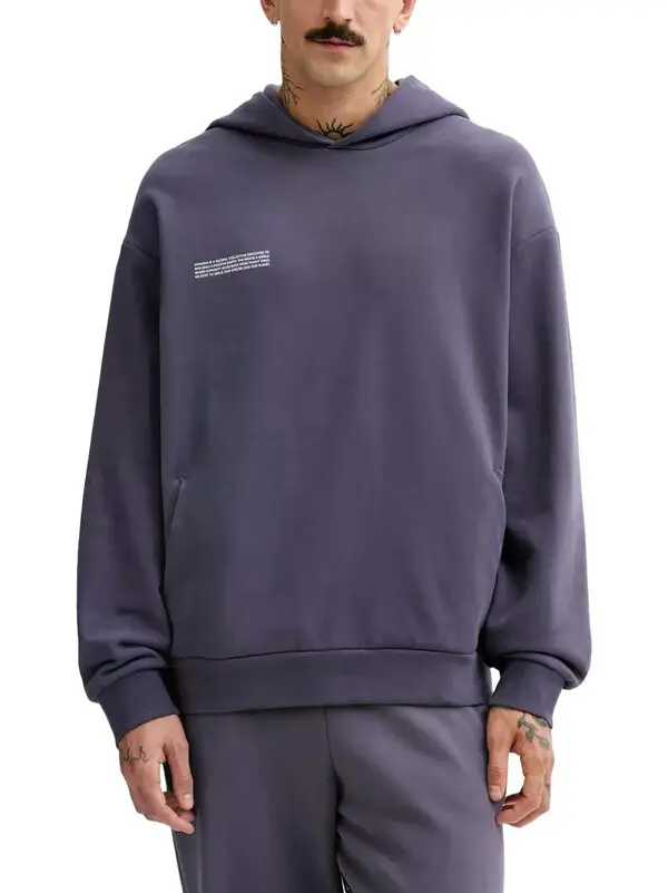 PANGAIA Organic Cotton Hoodie - Purple