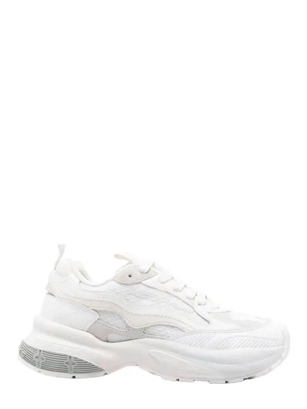 Emporio Armani Leather Sneakers - White
