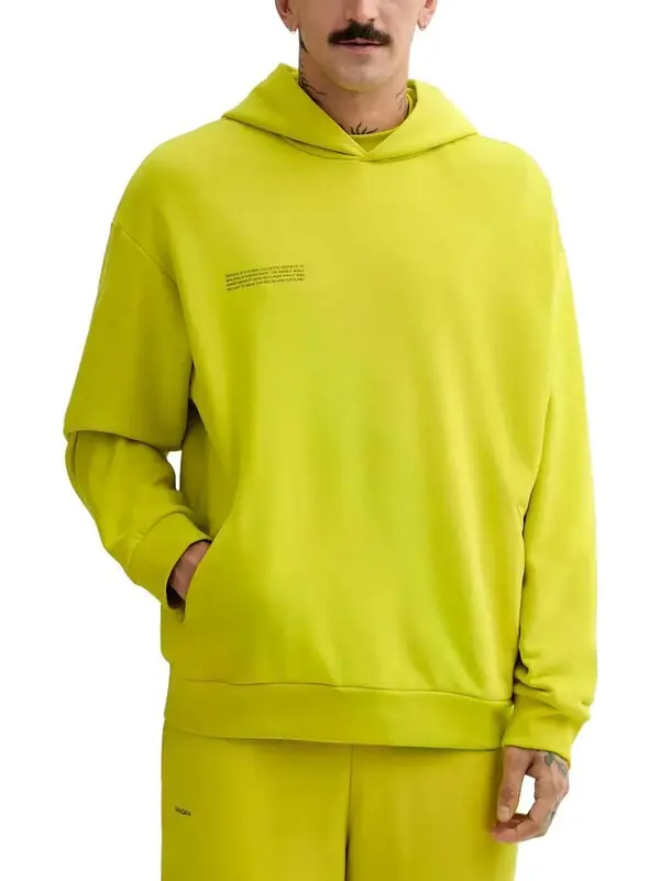 PANGAIA Organic Cotton Hoodie - Yellow