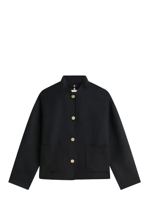 Tommy Hilfiger Buttoned Jacket - Black