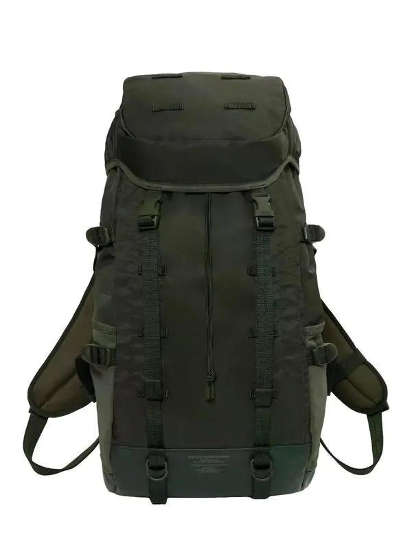 PORTER-YOSHIDA & CO Buckle Strap Backpack - Green