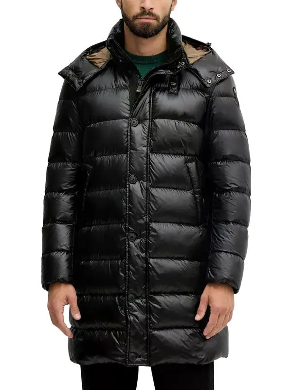 BLAUER. Carver Hooded Padded Coat - Black
