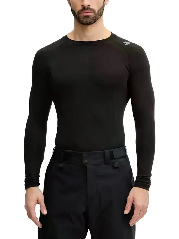 DESCENTE Long-sleeve Crew-neck Base Layer - Black