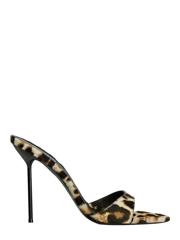 Paris Texas Lidia Printed Stiletto Heel - Brown