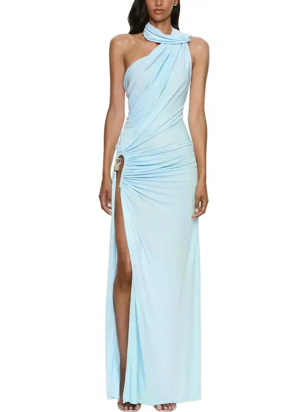 Christopher Esber Helix Crystal-embellished Gown - Blue