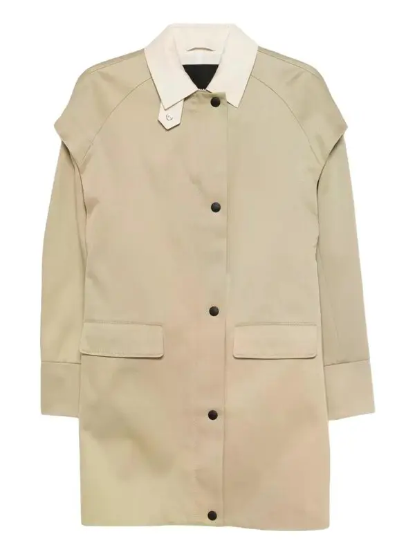 Patrizia Pepe Textured Coat - Neutrals