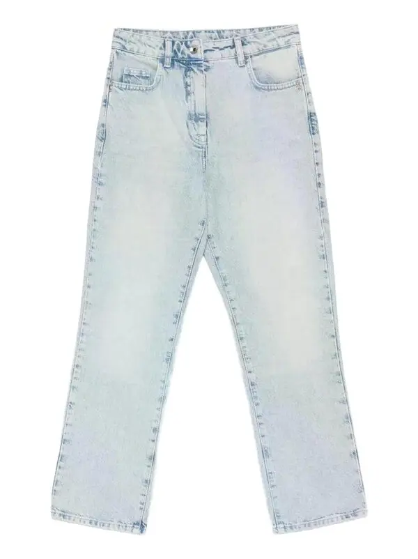 Patrizia Pepe High-waist Straight Leg Jeans - Blue