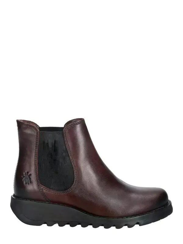 Fly London Leather Chelsea Boots - Brown