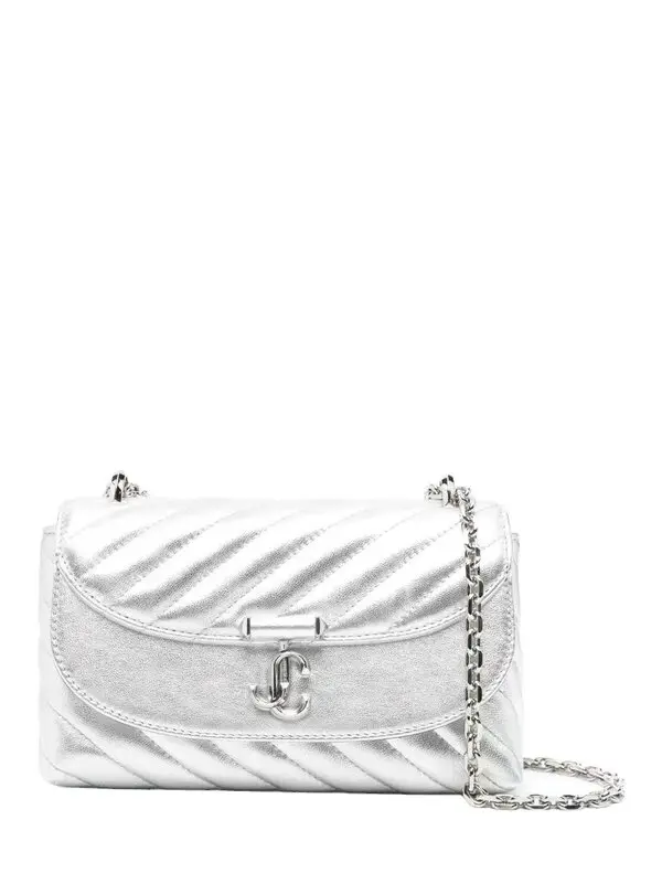 JIMMY CHOO Curve Quilted Mini Bag - Grey