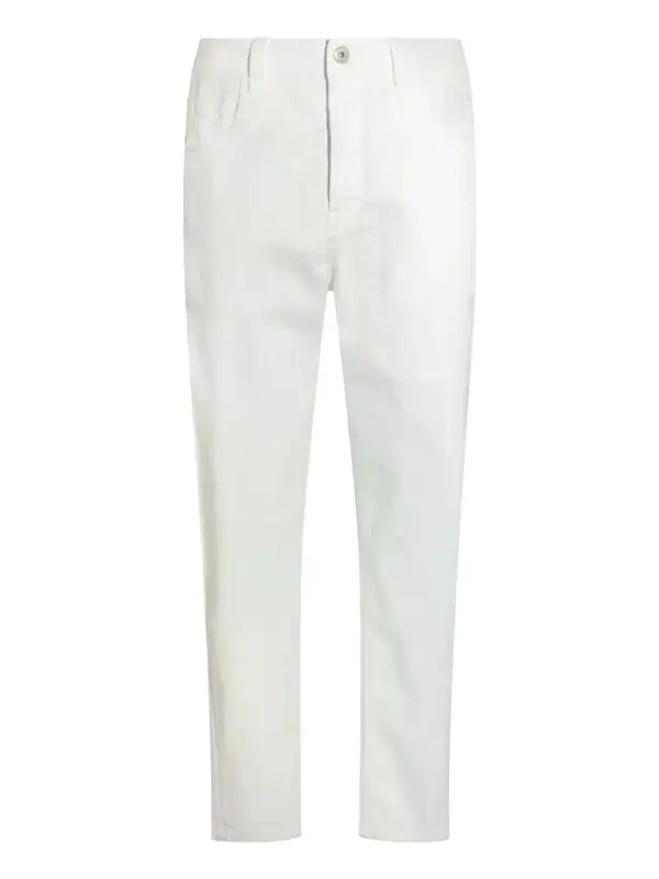 Brunello Cucinelli Pocket Denim Jeans - White