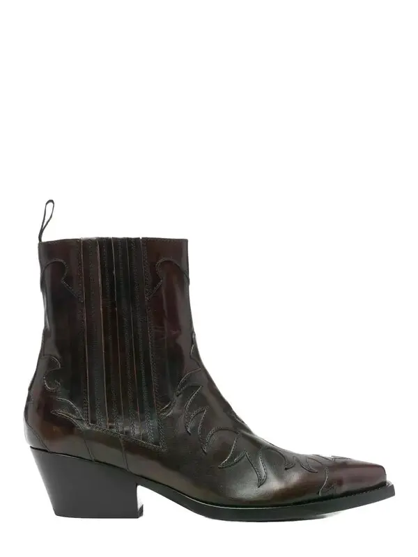Sartore 45mm Positado Ankle Boots - Brown