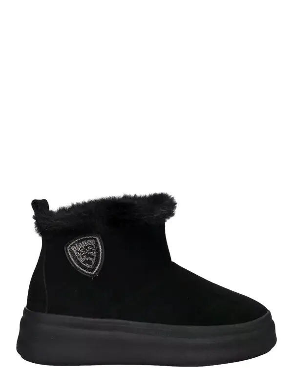 BLAUER. Emery02 Faux-fur Boots - Black