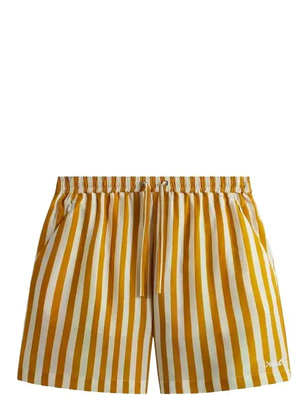 Kith Striped Shorts - Yellow