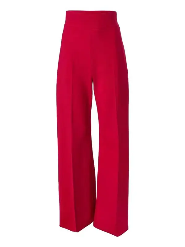 Carolina Herrera Diane Wide-leg Trousers - Red