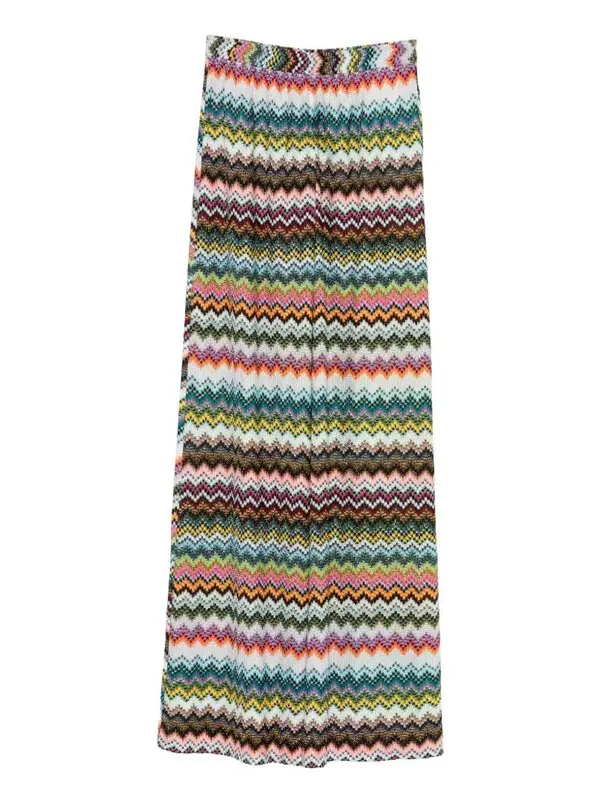 Missoni Chevron Trousers - White