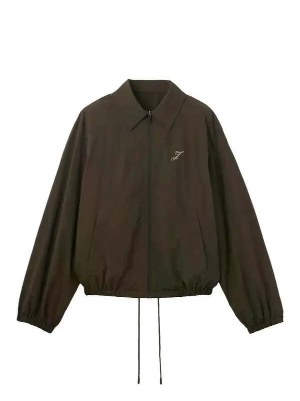 Jacquemus Embroidered-logo Jacket - Brown