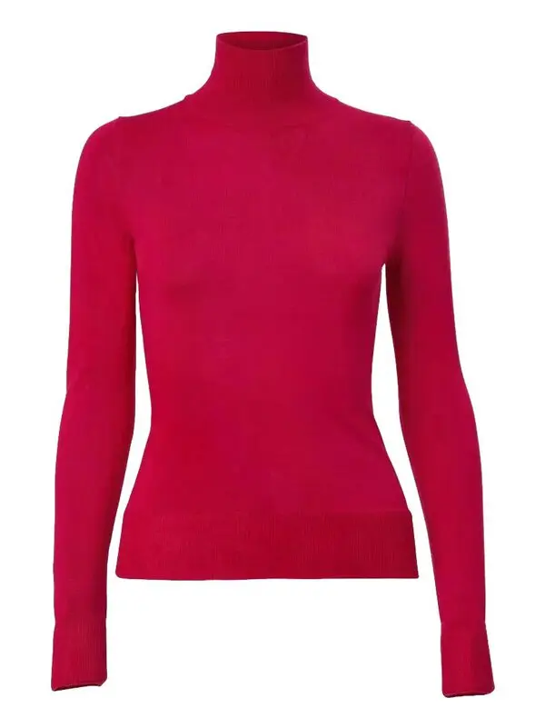 Carolina Herrera Long-sleeve Turtleneck Sweater - Red