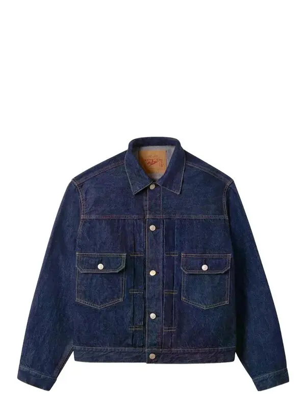 FORTELA Cisco Denim Trucker Jacket - Blue