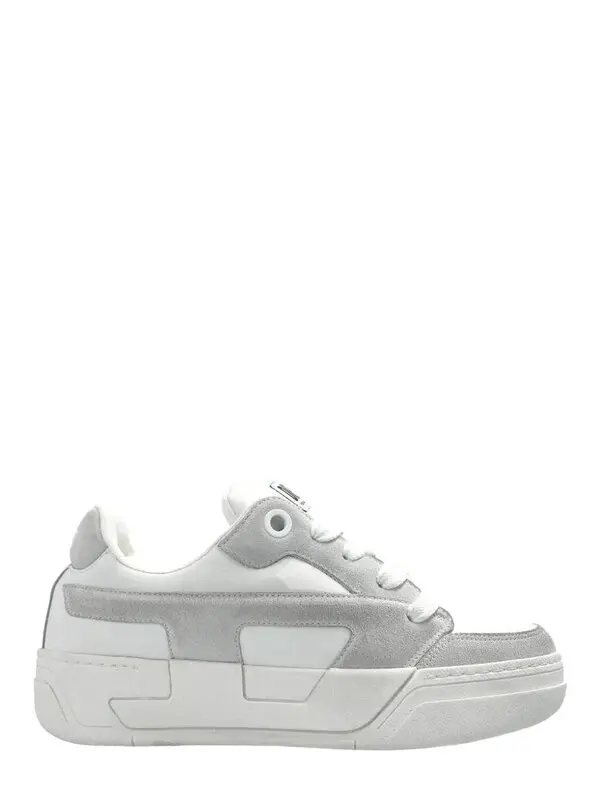DIESEL® Panelled Low Top Sneakers - White
