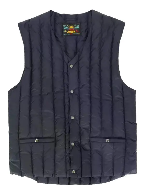 FORTELA Padded Quilted Gilet - Blue