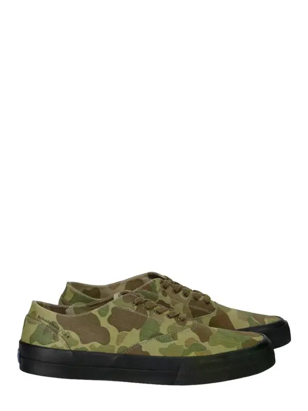 FORTELA Camouflage-print Sneakers - Green