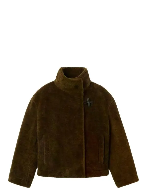 Jacquemus Fernando Faux Fur Jacket - Brown