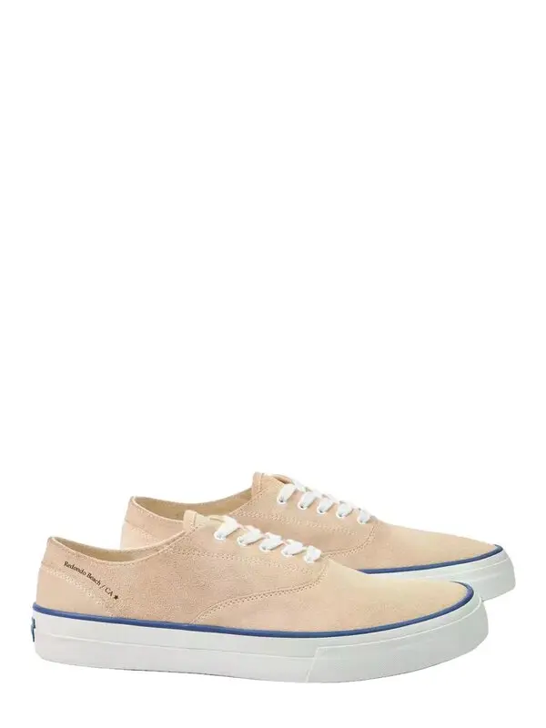 FORTELA Suede Lace-up Sneakers - Neutrals