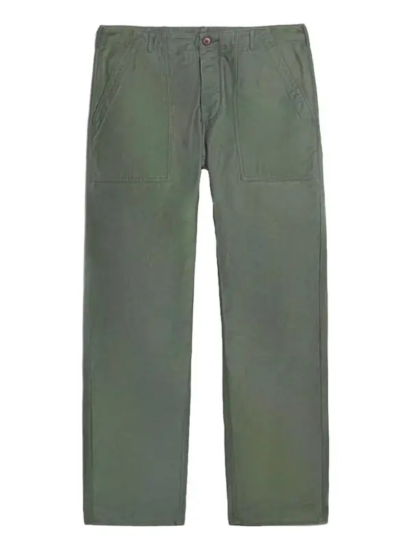 FORTELA Patch-pocket Trousers - Green