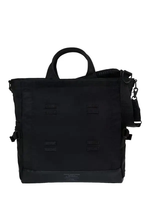 PORTER-YOSHIDA & CO Top Handle Tote Bag - Black