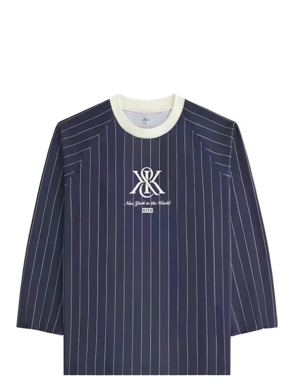 Kith Ridley Crest Ny To The World Top - Blue